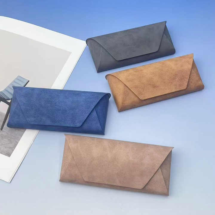 High-End Sunglasses Case with Sheepskin Pattern Rectangle Box for ...