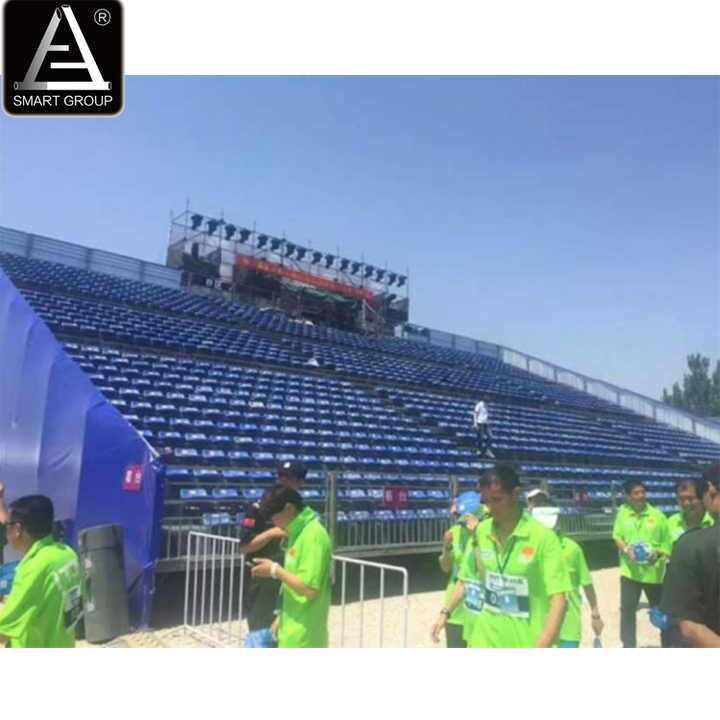 Outdoor Steel Structure Frame Grandstand Seating Event Scaffolding ...