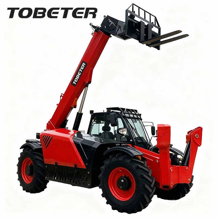 Tobeter 5Ton Telehandler 4WD Perfect for Tunnel Construction Debris ...