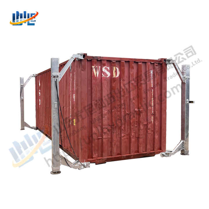 35T Shipping Container Hydraulic Lift Cylinder Synchronous Lifting Legs ...