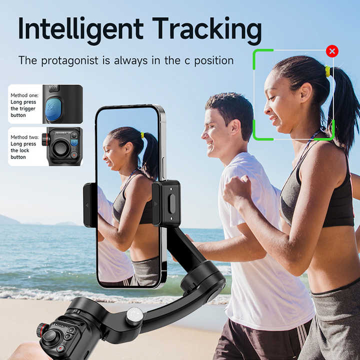 M02 Intelligent 3-Axis Stabiliser - AI Auto Tracking Gimbal