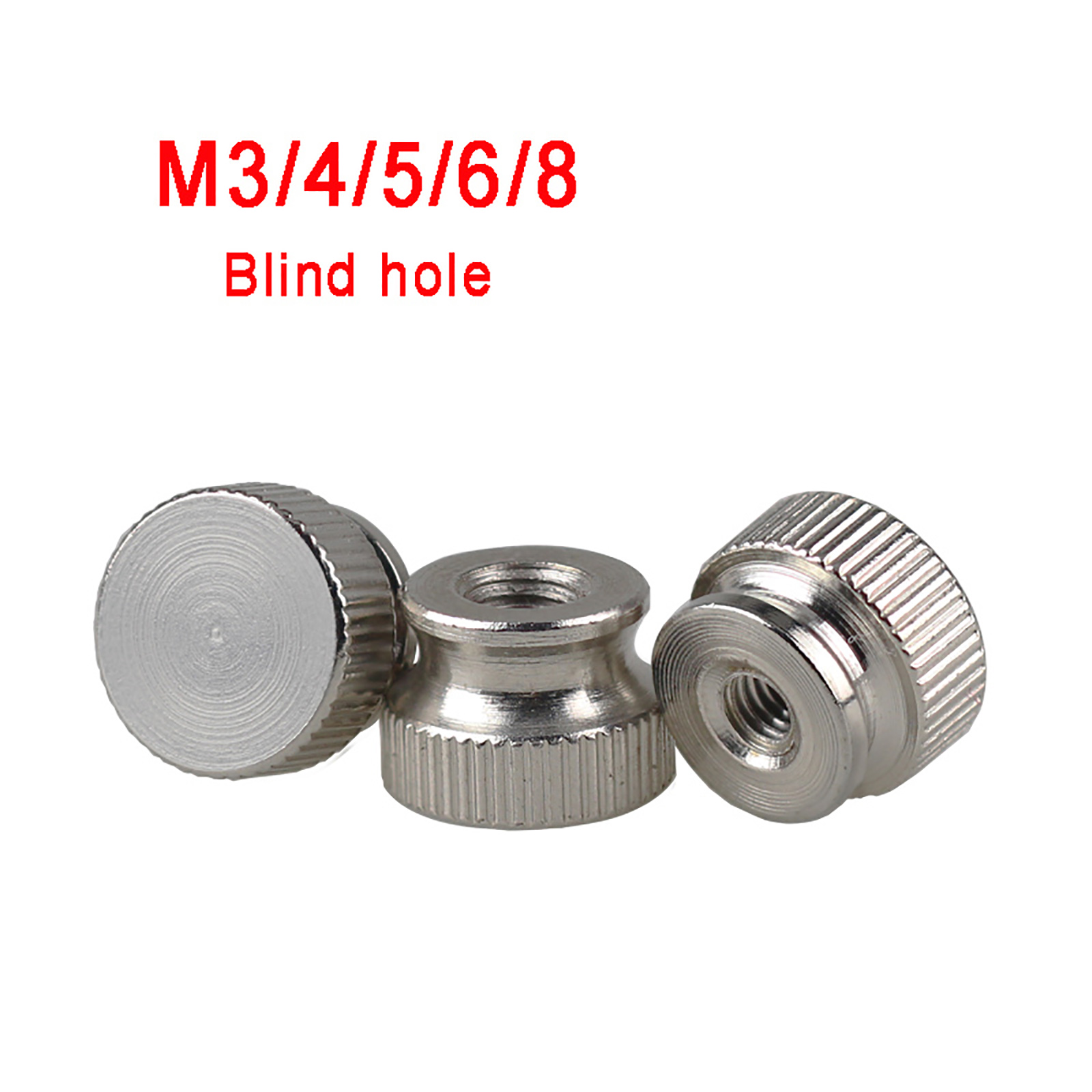 M3 M4 M5 M6 M8 M10 304 Stainless Steel High Head Thumb Nut Blind Hole ...