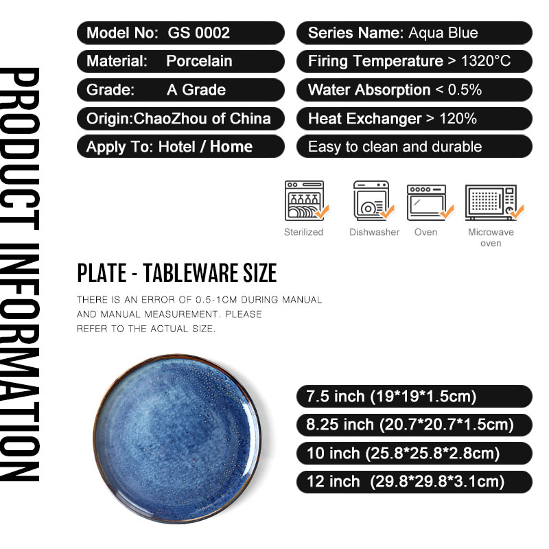 Nordic Plates - Minimalist Design Dinnerware Set