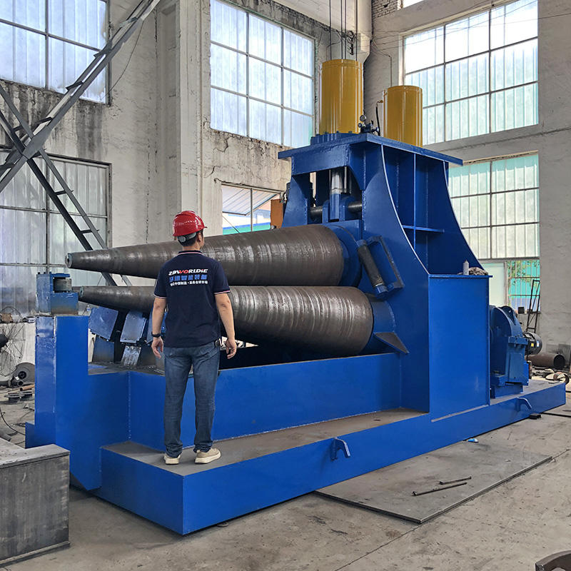 Large Conical Plate Rolling Machine by Zibo World Company