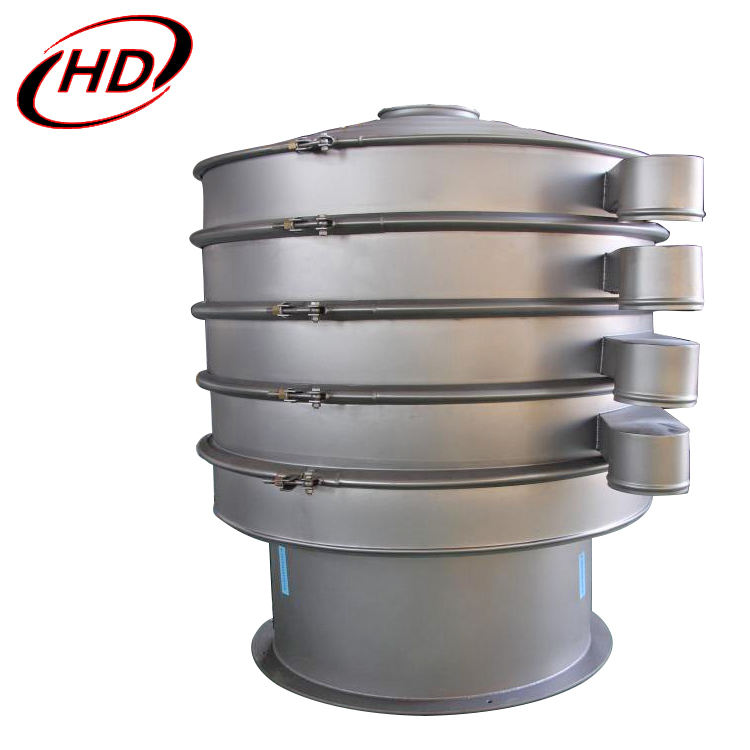 Three-phase 380V 50HZ Food Grade Four Layers Rotary Vibrating Screen ...