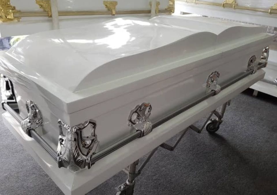 Model 4# American-Style Casket Decorations Burial Casket Corner Set for ...