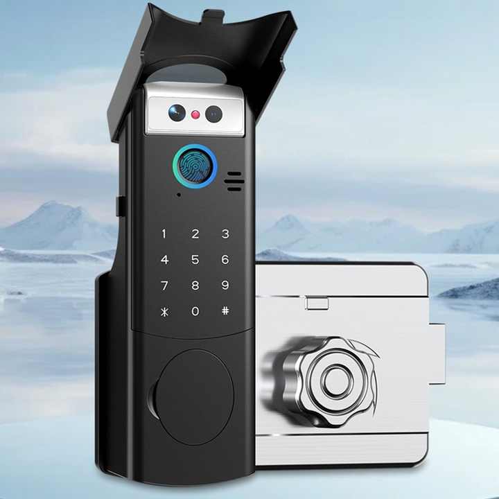 TuyaApp Cloud Smart Face Recognition + Fingerprint + Password Access ...