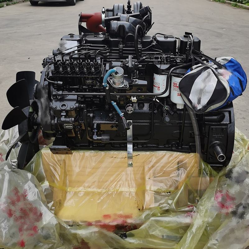 Dongfeng Diesel Engine ISDe185 Electric Water-Cooled Pump 6.7L 185HP ...
