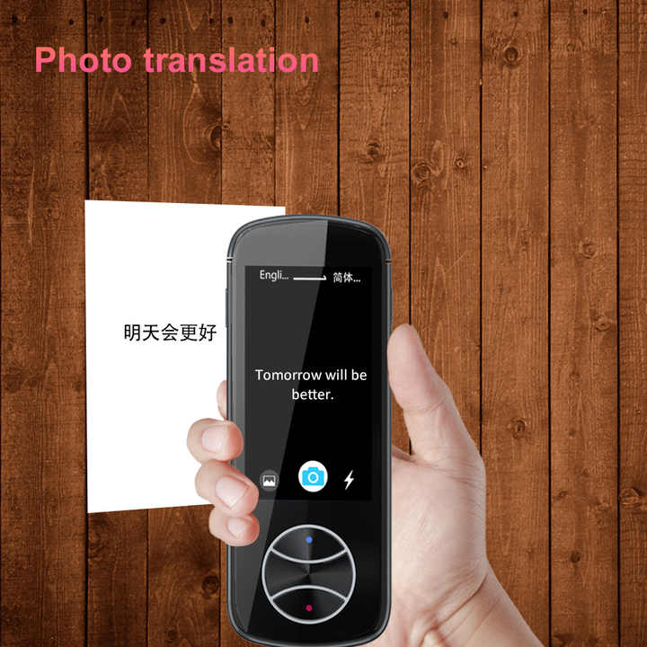 2024 Latest instant pocket language translation portable 12 language ...