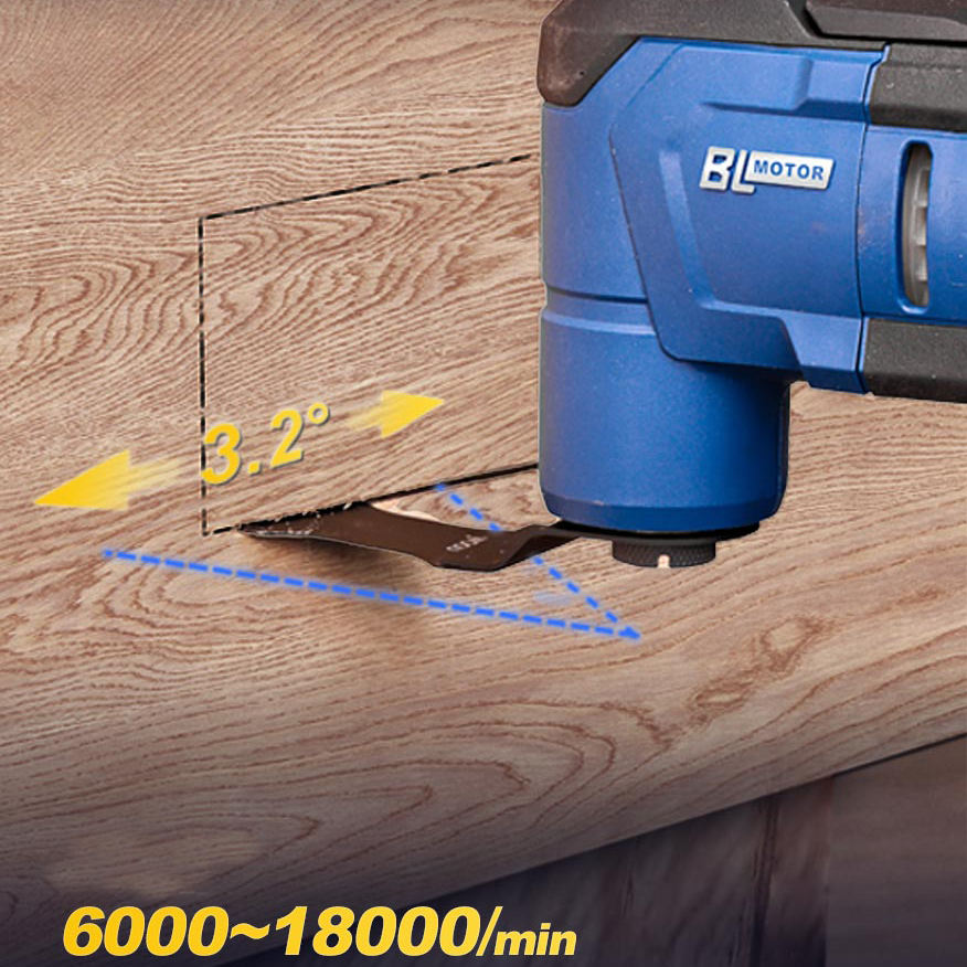 DongCheng Professional Cordless Brushless Multi-Tool DCMD20Z Bare ...