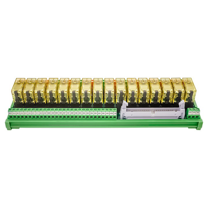 16-Channel 24VDC Electromagnetic Relay Module Numerical Control System ...