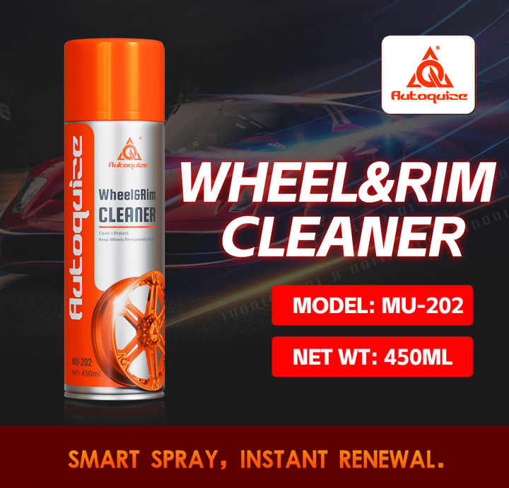 AUTOQUIZE Alloy Wheel Cleaner - Powerful Brake Dust Remover ...