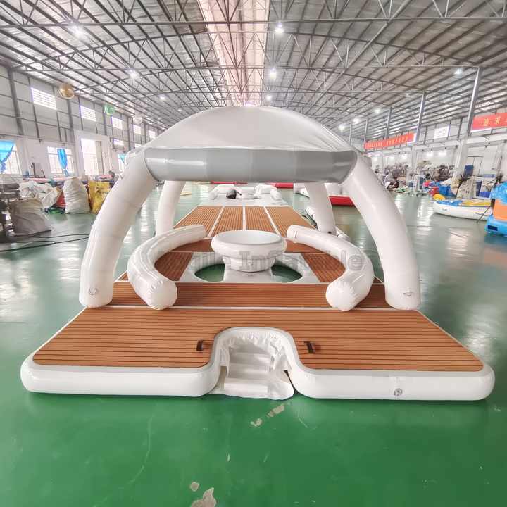 Beach Bar Bana Commercial Inflatable Floating Dock Platform