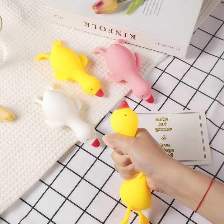 Cute Duck Squeeze Toy with New Design Stretchy Stress Relief Fidget ...