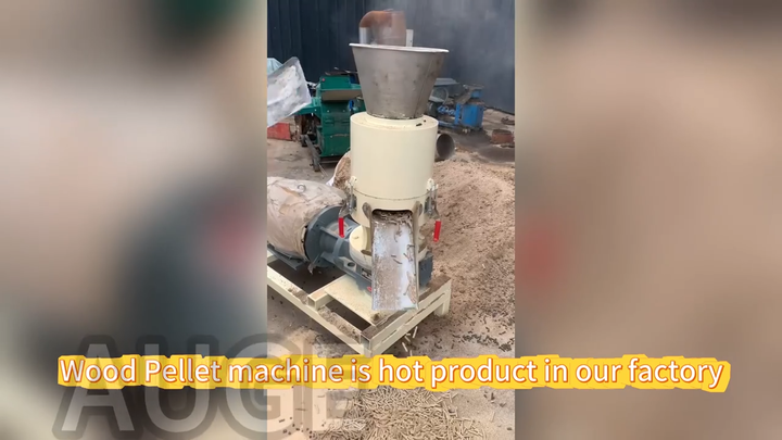 AUGE Model 160 Chinese Manufacture Wood Pellet Molding Machine 500kg/H ...