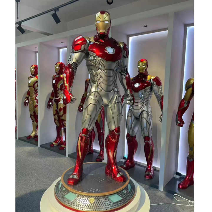 Large Size ironman Statue marvel Movie Action Figure Iron Man Resin ...