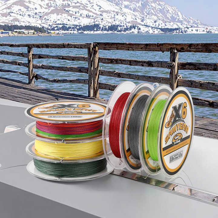 SAMYEARS Soft & Silky Smooth Fishing Cable Line Pe Braided Fishing Line ...