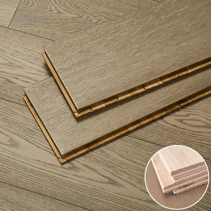 Spanish High End Indoor Solid Oak Natural Floating Hardwood Flooring ...
