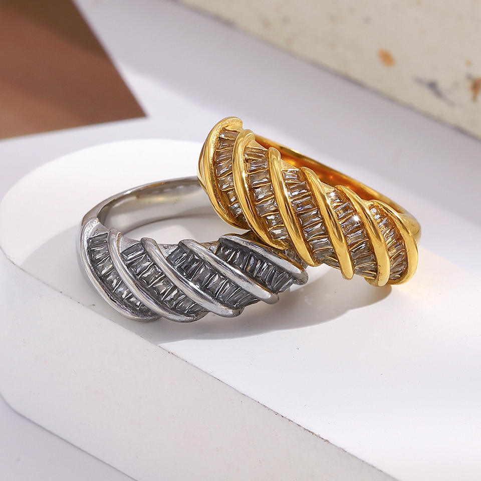 Fashionable Elegant Niche Design High-end Wedding Stainless Steel 18K ...