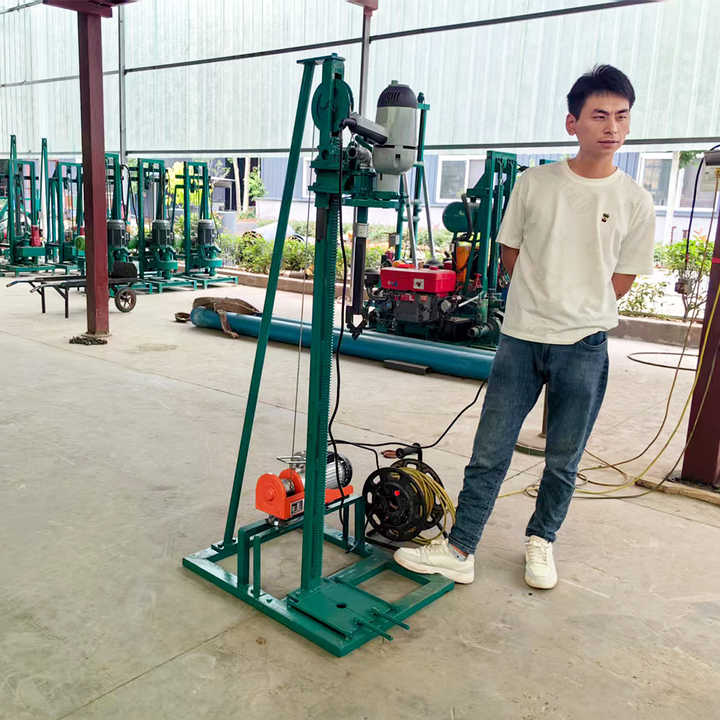 Portable Mini Bore Tube Deep Water Well Drilling Machine