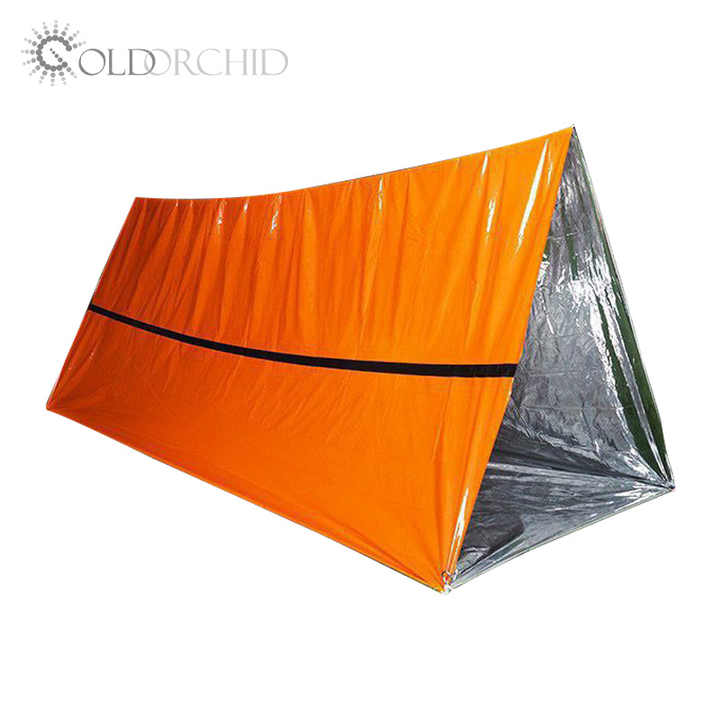 Survival Shelter First Aid Emergency Tent 1-2 Person Outdoor Waterproof ...