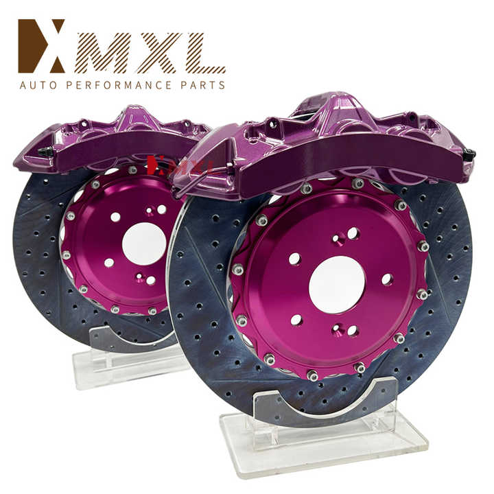 High Performance 6 Pot GT6 Racing Brake Kit Caliper Rotor Pads Brake ...