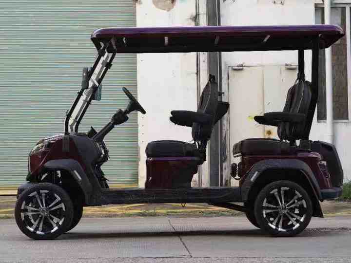 YOOLAND High-End Electric Golf Cart with Smart Technology Open-Top ...