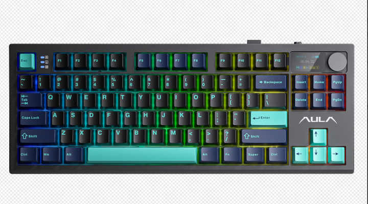 AULA S87 Pro Wireless Three-Mode Customized Mechanical Keyboard BT 87 ...