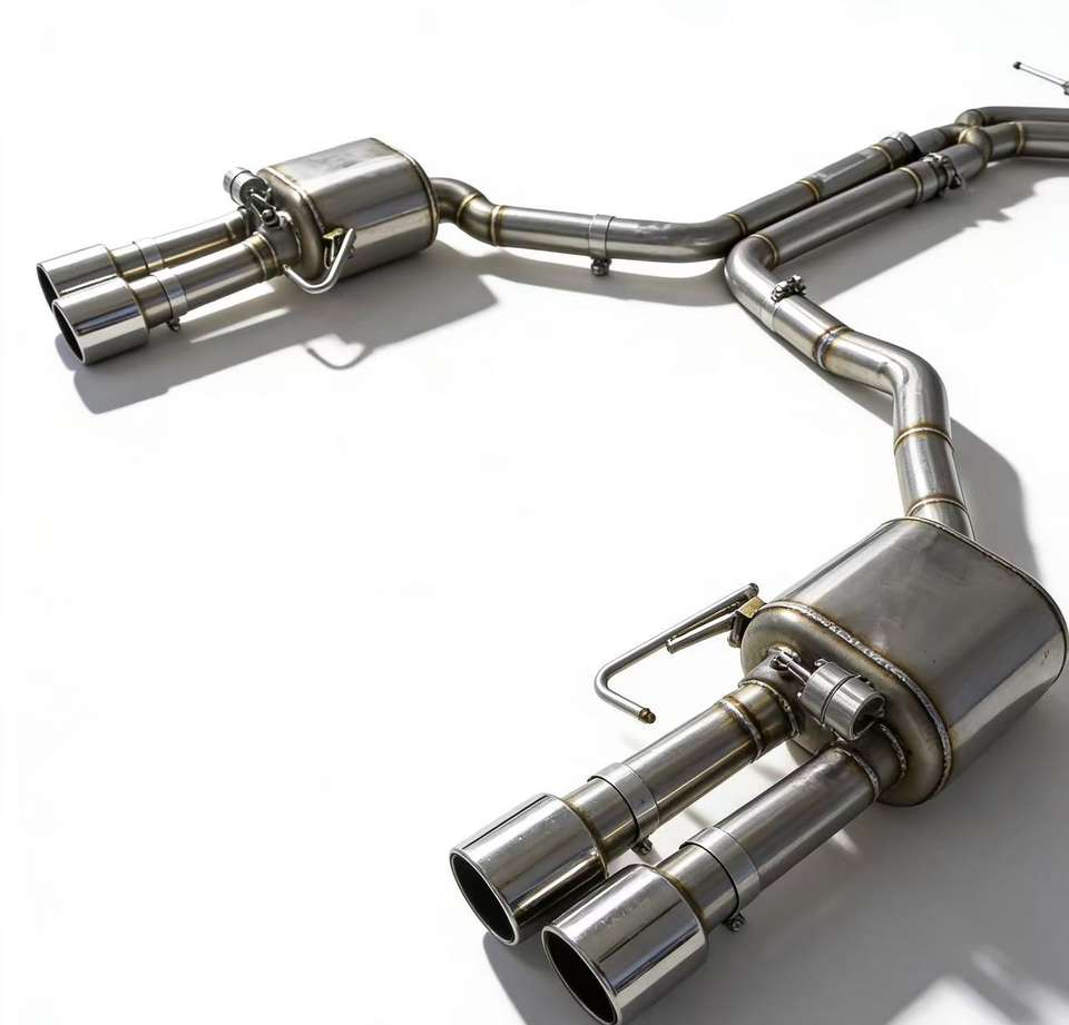 VSS OEM Valvetronic Exhaust Pipes for Audi RS6/RS7 C8 4.0T Stainless ...