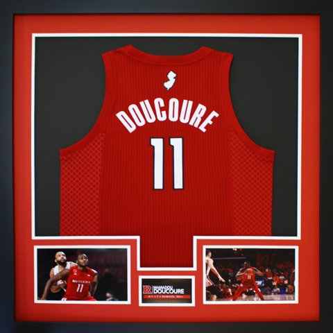 Double Jersey Frame - Stylish Display for Sports Fans