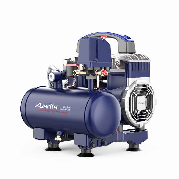 1180w/1.6hp 220V 8bar 3L Portable Oil Free Low Noise Air Compressors