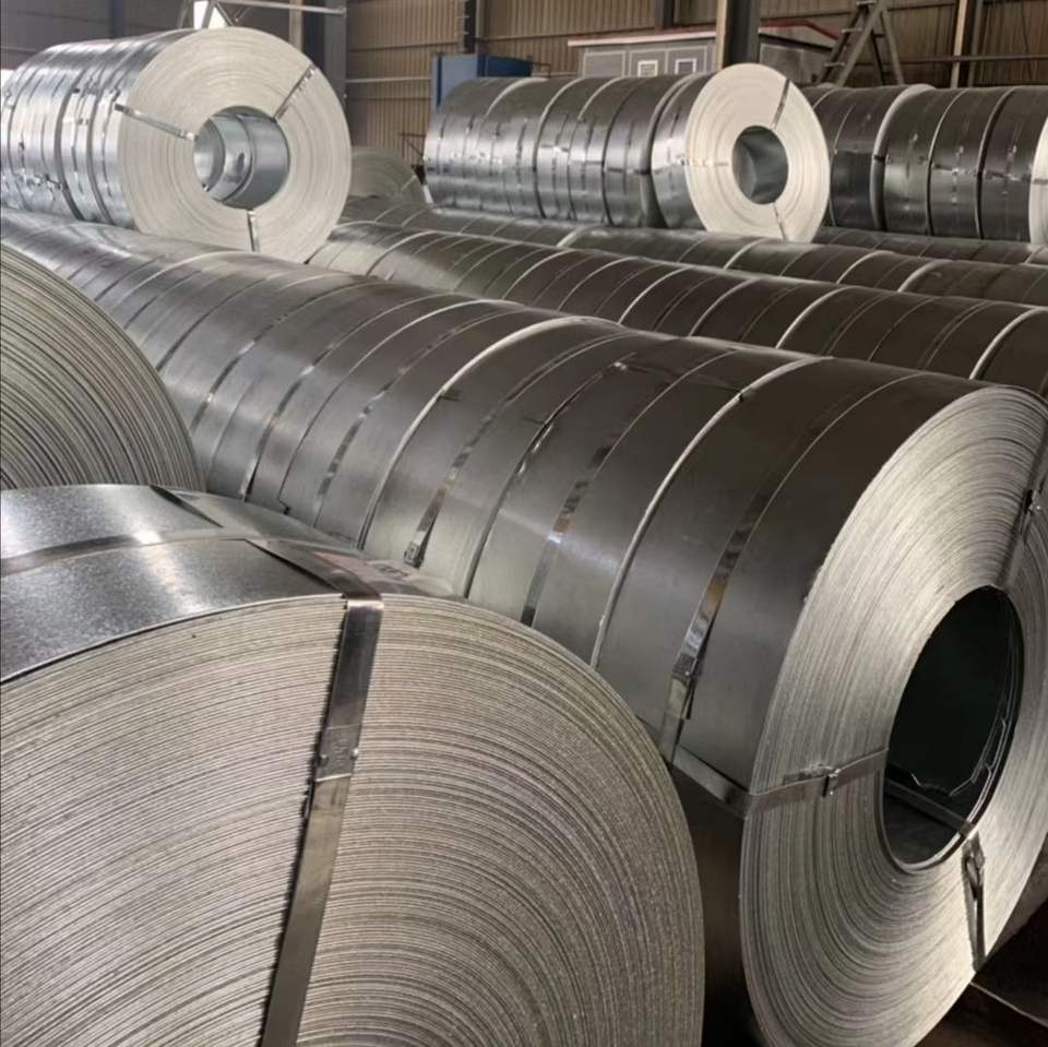 Zinc Coated Steel Strapping Strip for Packing Palletizing and Logistics ...