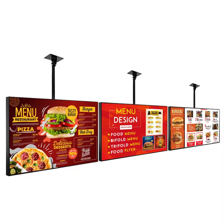 32 Inch Digital Menu Board for Restaurant Display - OEM/ODM | Wholesale
