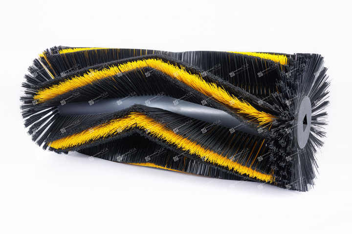 Street Sweeper Brush Steel Bristles Road Cleaning Brushes Steel Plastic ...