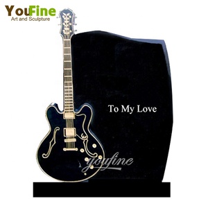 granite guitar headstones monuments, granite guitar headstones ...