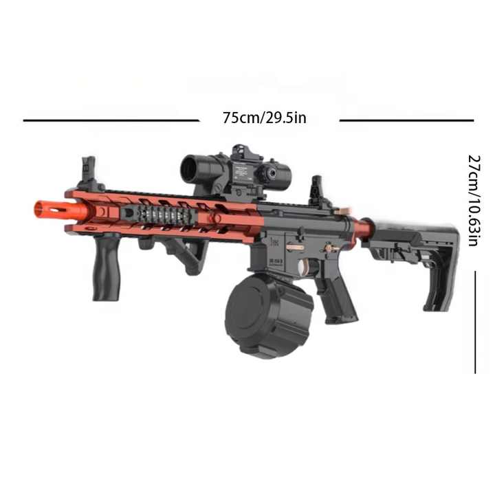 Electric M4A1 Splatter Blaster Toy Gun Plastic Outdoor Shooting Game ...