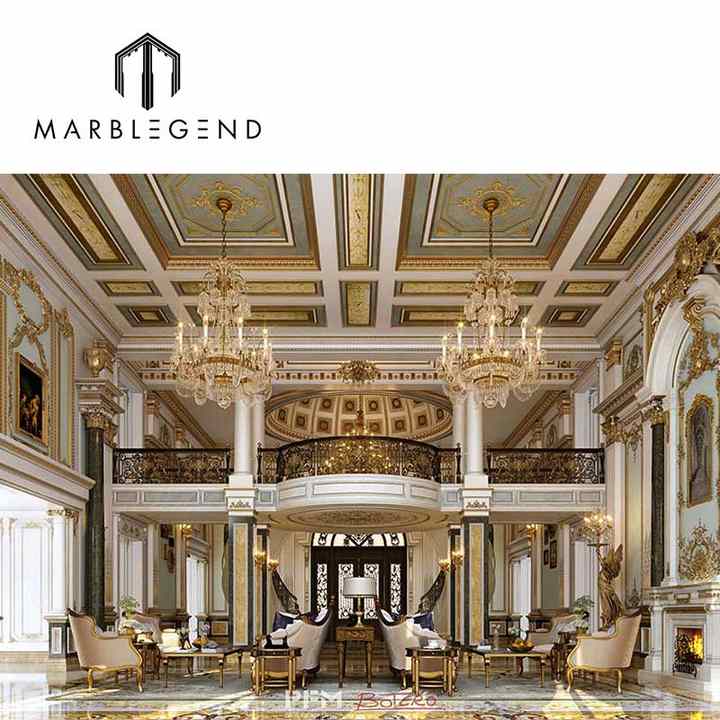 One-stop Solutions Luxury Villa House Design Classic Lobby Interior ...