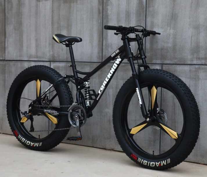 4.0 Carbon Fat Bike for Men - Full Suspension Mountain Bike