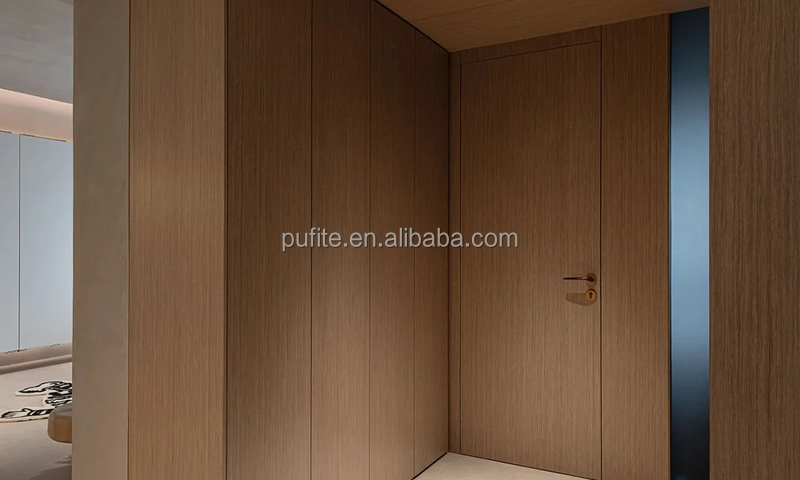 Eco-Friendly Bamboo Charcoal Wall Panel Bamboo Fiber Wood Veneer Panel ...