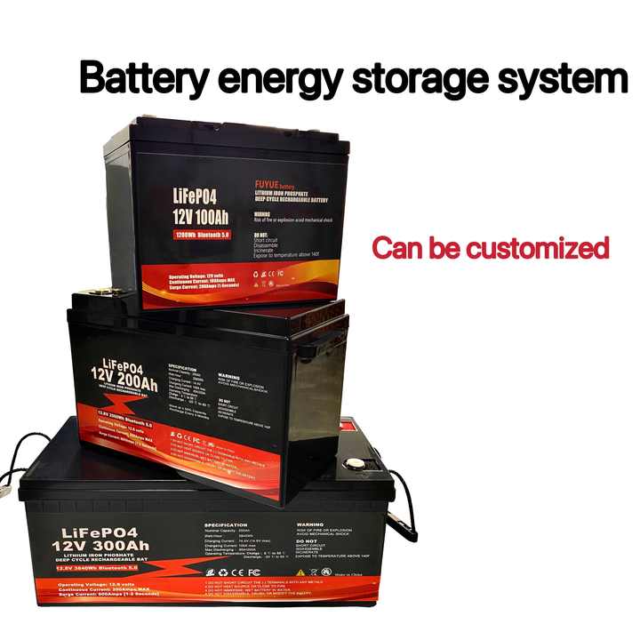 Lifepo4 12V Energy Storage Battery - 24V to 48V Options