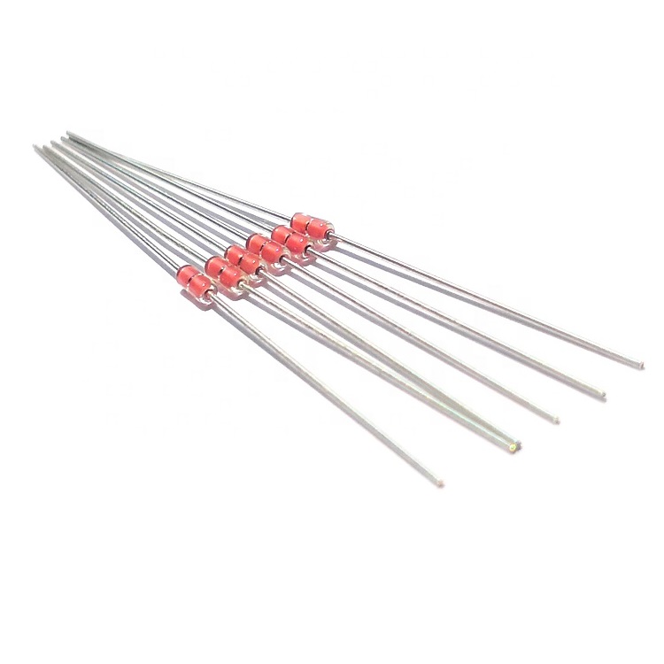 MF58 Bead Glass Encapsulated Thermistor Ntc 10K RTD Temperature Sensor ...