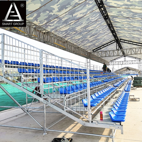 Stadium grandstand bleacher seating steel roof cover structure ...