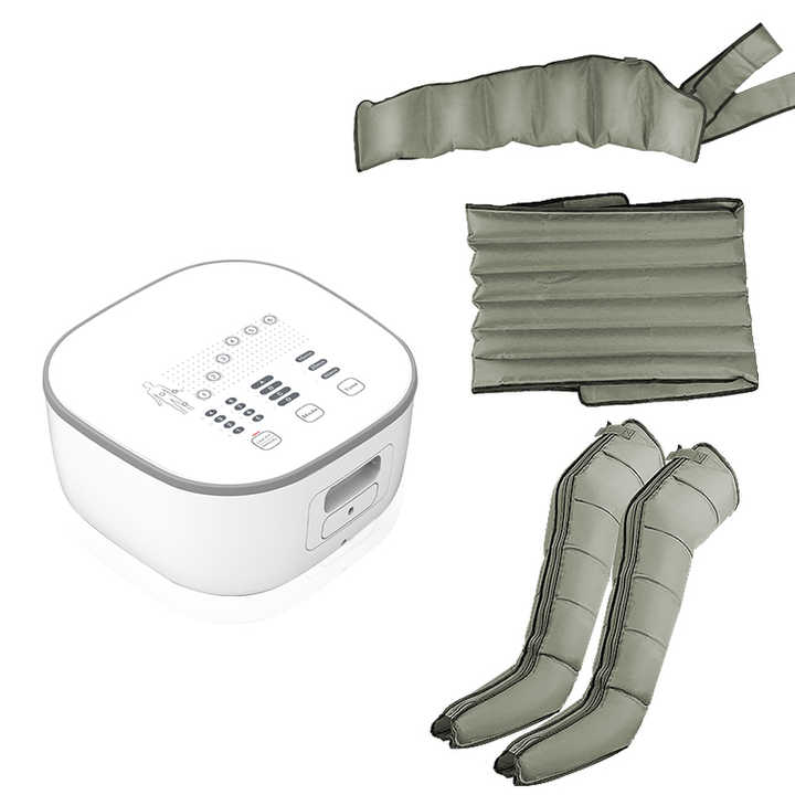 12 Airbag Electric Portable Relax Recovery Foot Leg Air Compression ...