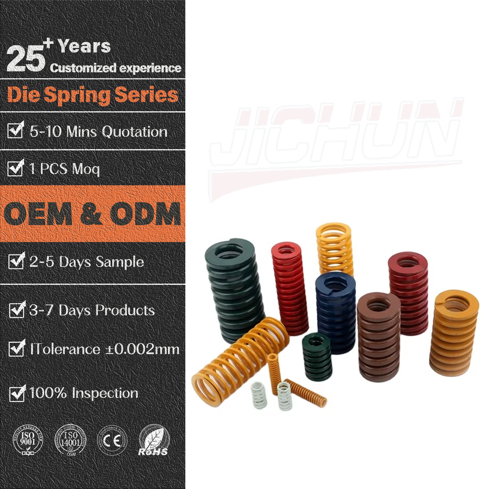 YMD High Precision Coil Springs for Automotive Injection Molds - 500K ...