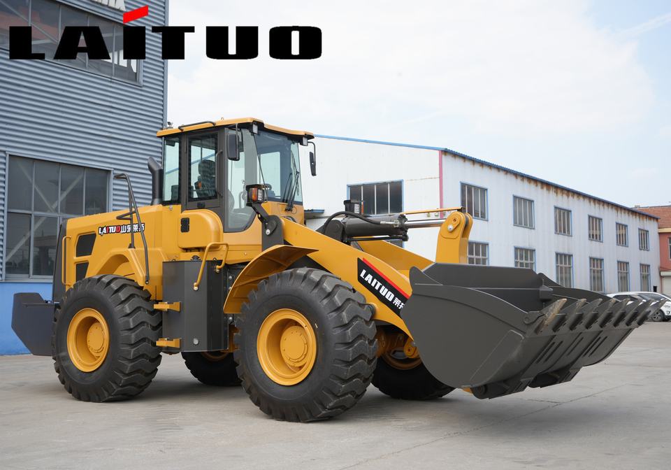 Group Brand New 5 Ton Wheel Loader High Power Front Loader Machine for ...