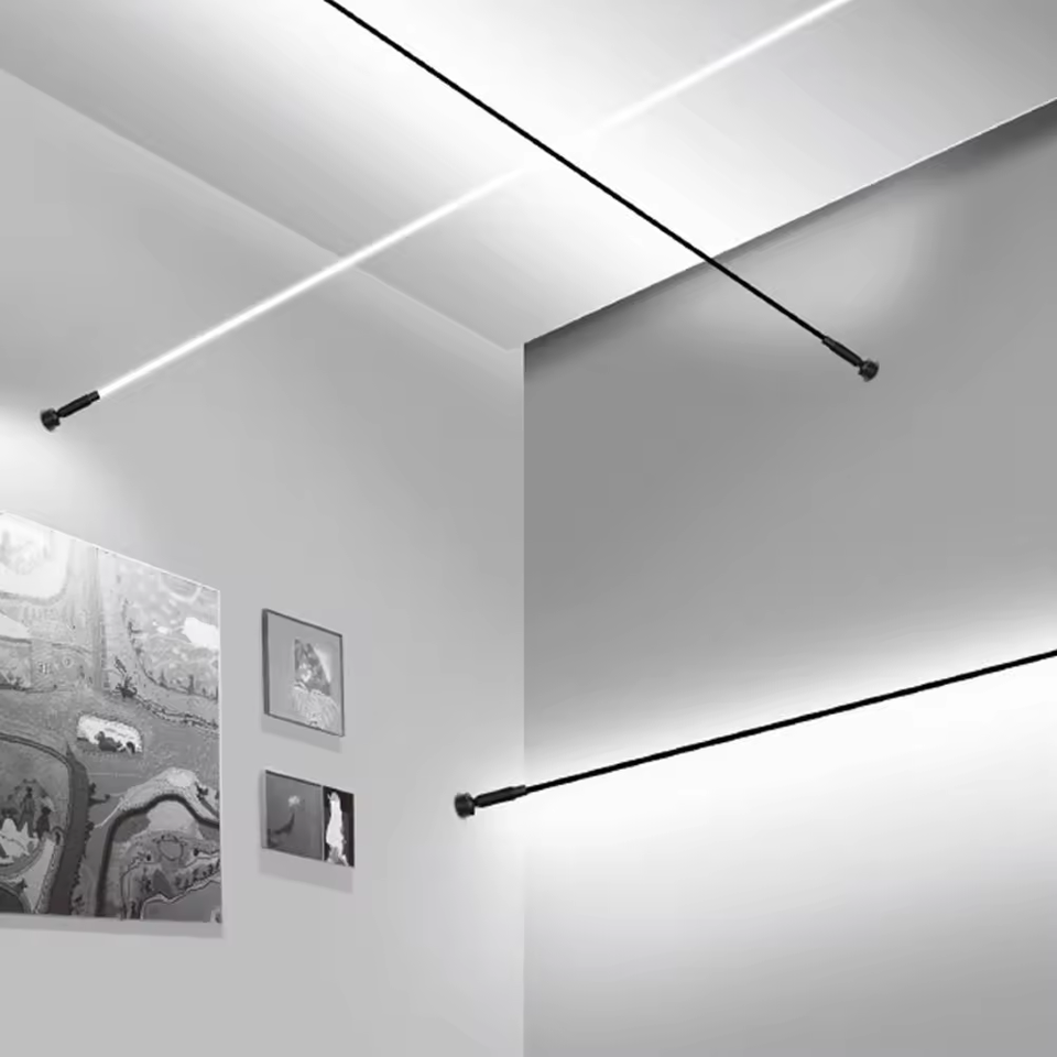 Ceiling 360 Degree Beam Rotation Stainless Steel Strip Cob Light ...