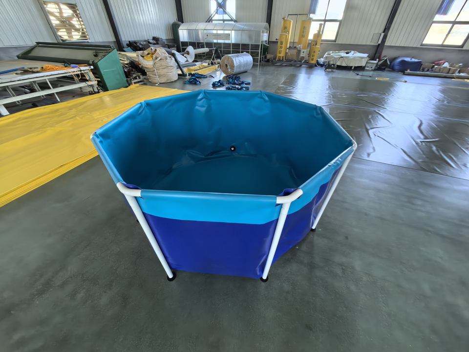 Large Capacity Circular Galvanized Pipe Water Storage Environmentally ...