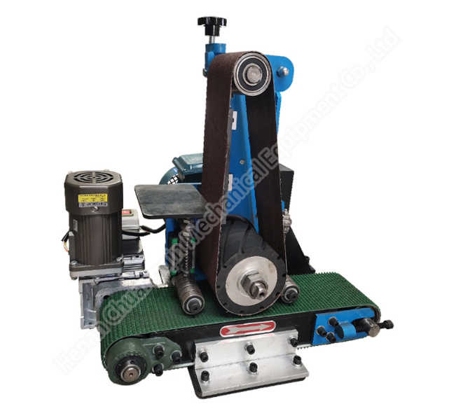 Buffing Mini Electric Belt Sander Metal Grind Polishing Machine for ...