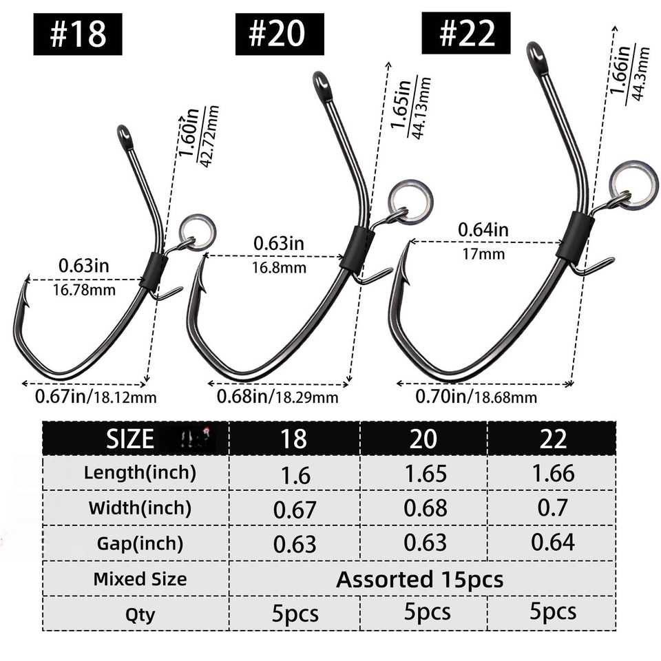 SNEDA Barbed Shrimp Back Hooks - Live Prawn Rig Set