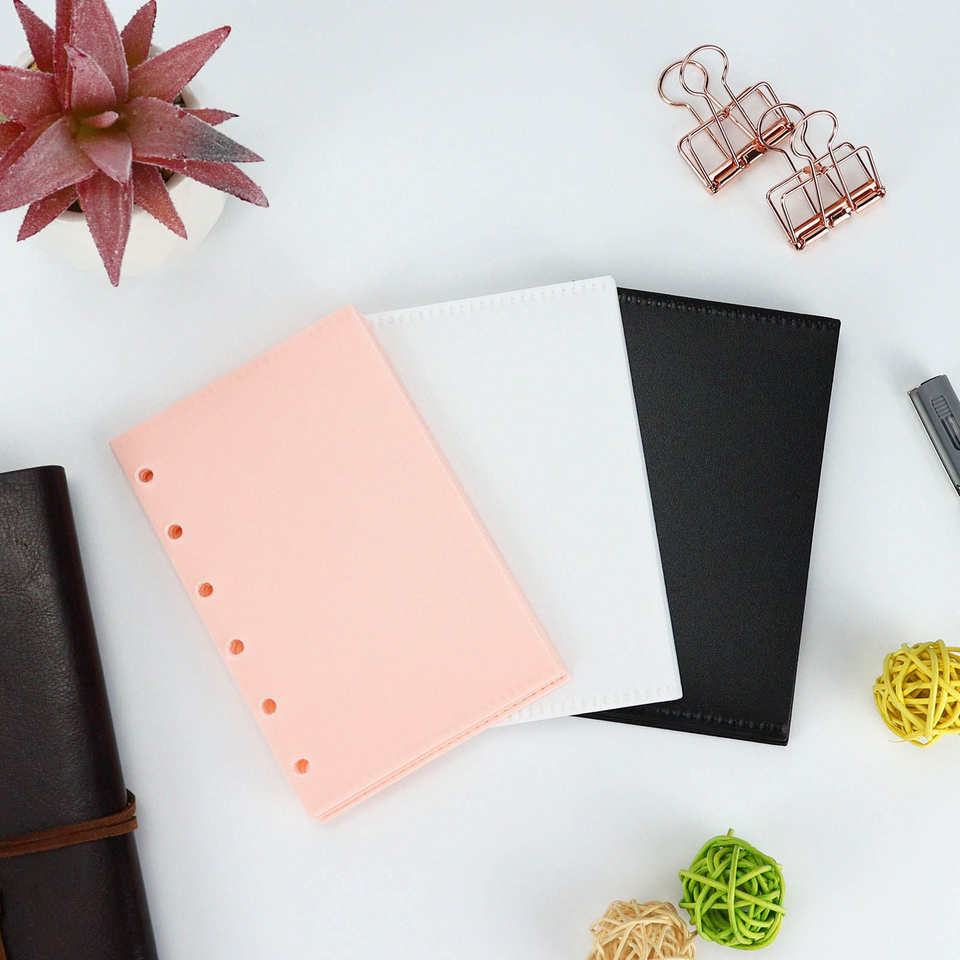 A7 Binder Notebook - Budget Planner with PP Side Pocket